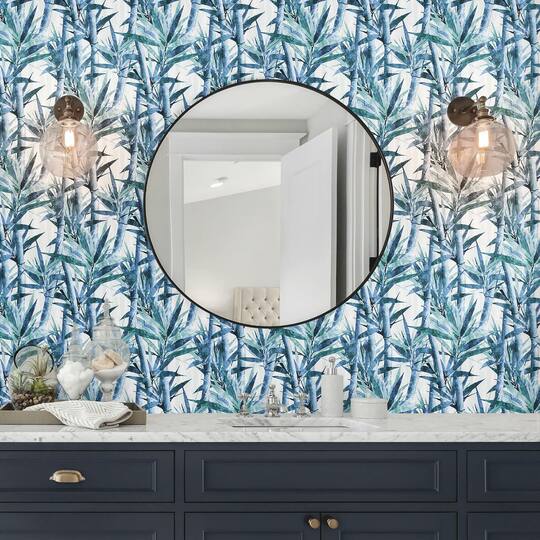 Roommates Lucky Bamboo Peel And Stick Wallpaper Wallpaper Michaels